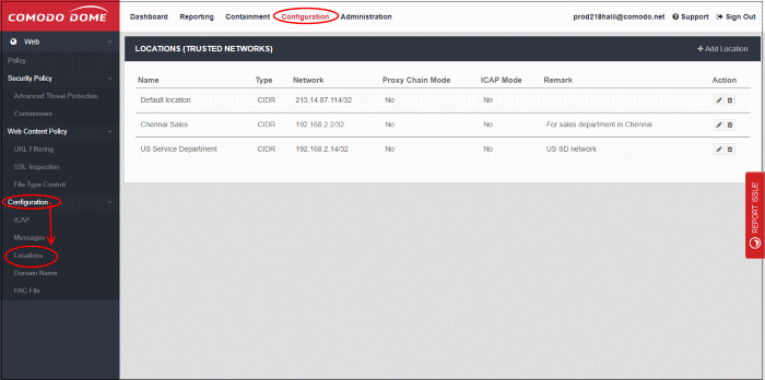 Managing Trusted Networks, Customer Network, Network To Dome Standard ...