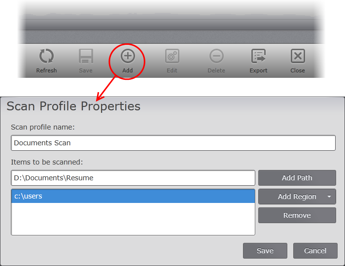 Creating A Custom Scan Profile, Endpoint Security, Endpoint Security ...
