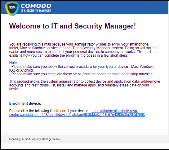 Client - Security Software Installation Process | Comodo Endpoint Security