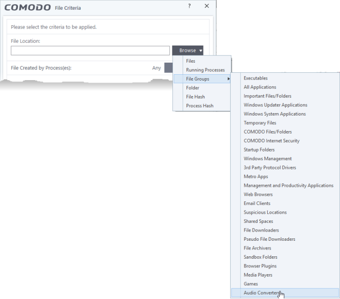 Auto-Sandbox Rules, Sandbox Security Software | Internet Security | COMODO