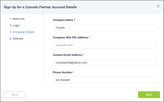 Comodo License Account Details, IT Managed Support Services, Comodo One ...